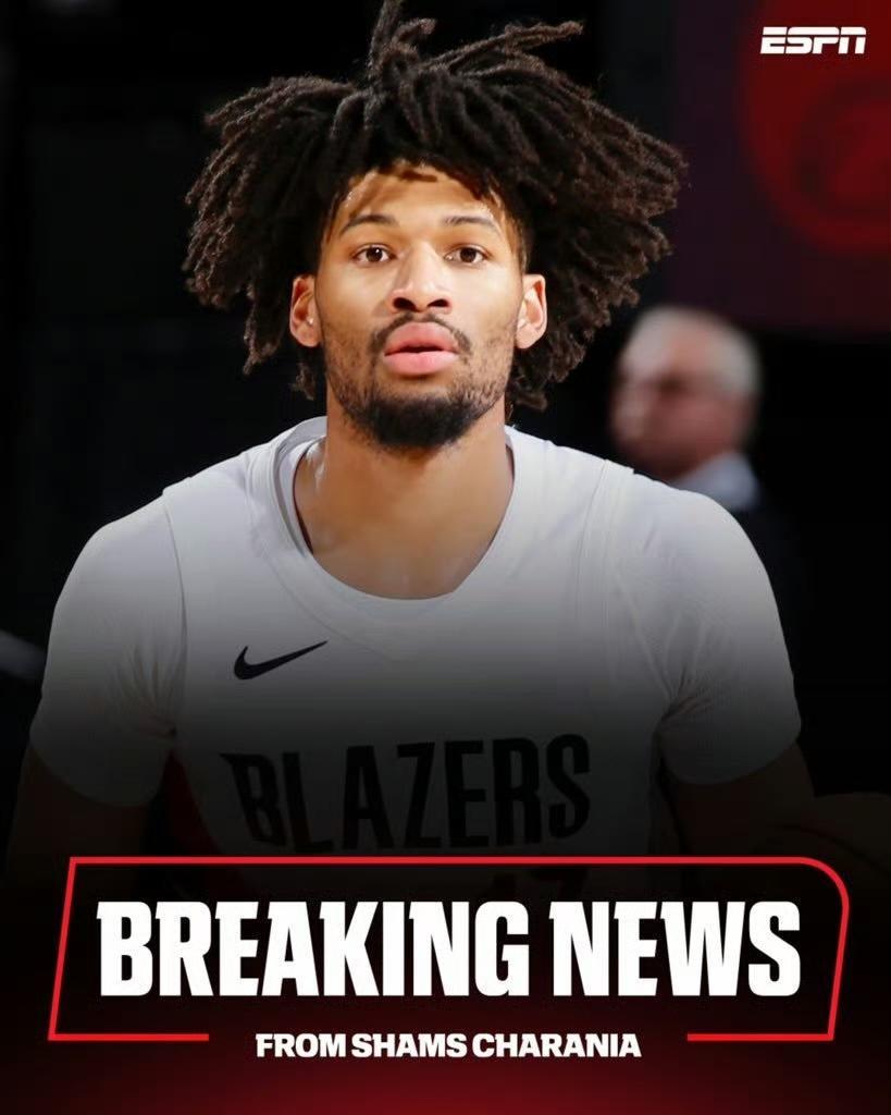 Shams：夏普4年9000万美元续约开拓者！-NBA-开拓者专区-虎扑社区